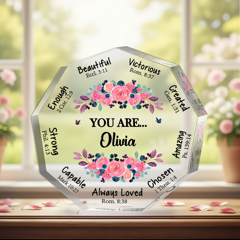 You Are - Personalized Acrylic Plaque – SOUTHLISAJAR
